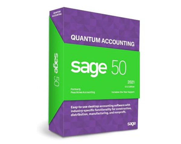 Sage 50 Quantum US Edition 2021 - 10 User (Peachtree), Activation Key I ...